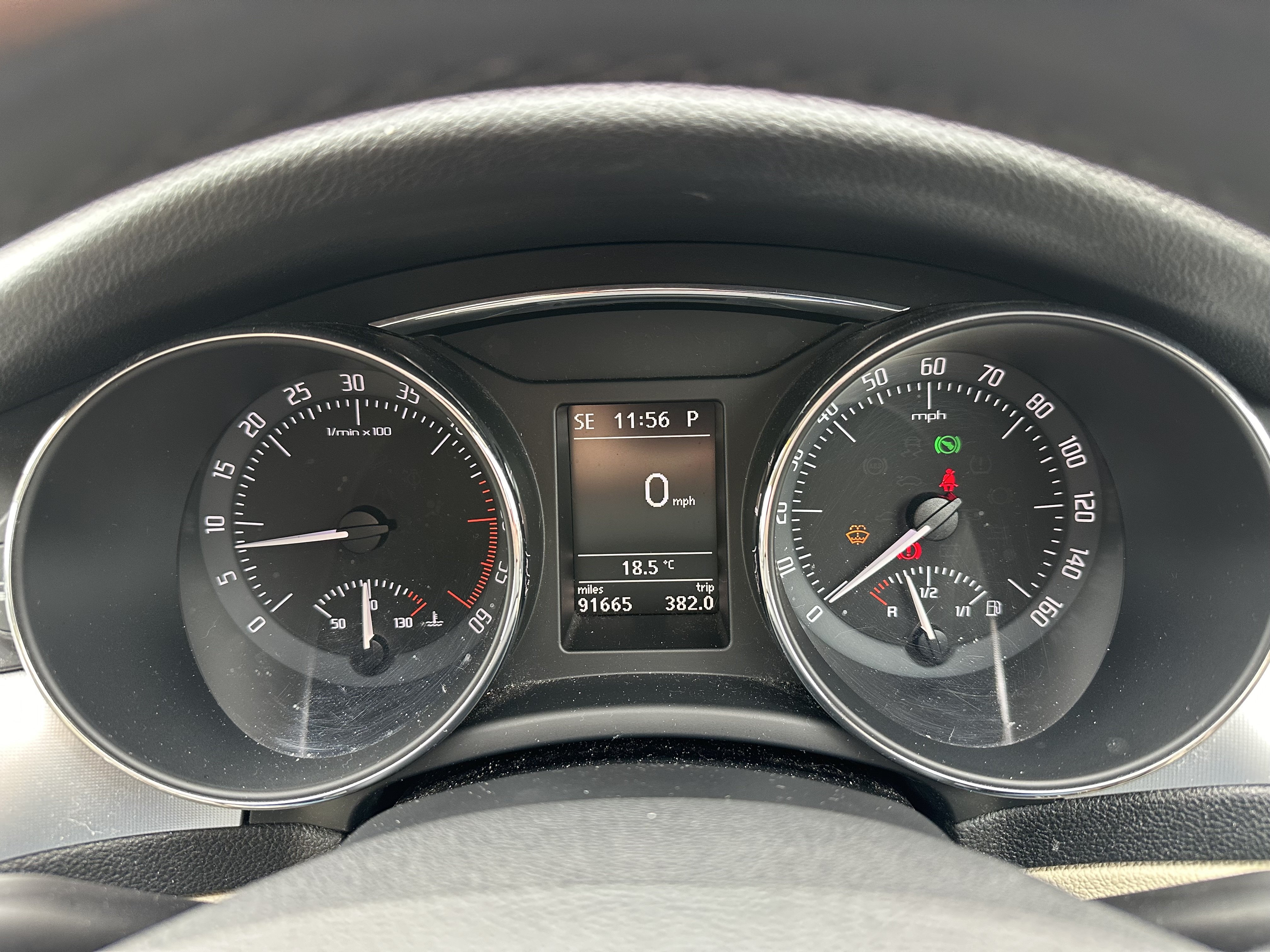 Octavia VRS Virtual Speedo numbering - Skoda Octavia Mk4 (2020 ...