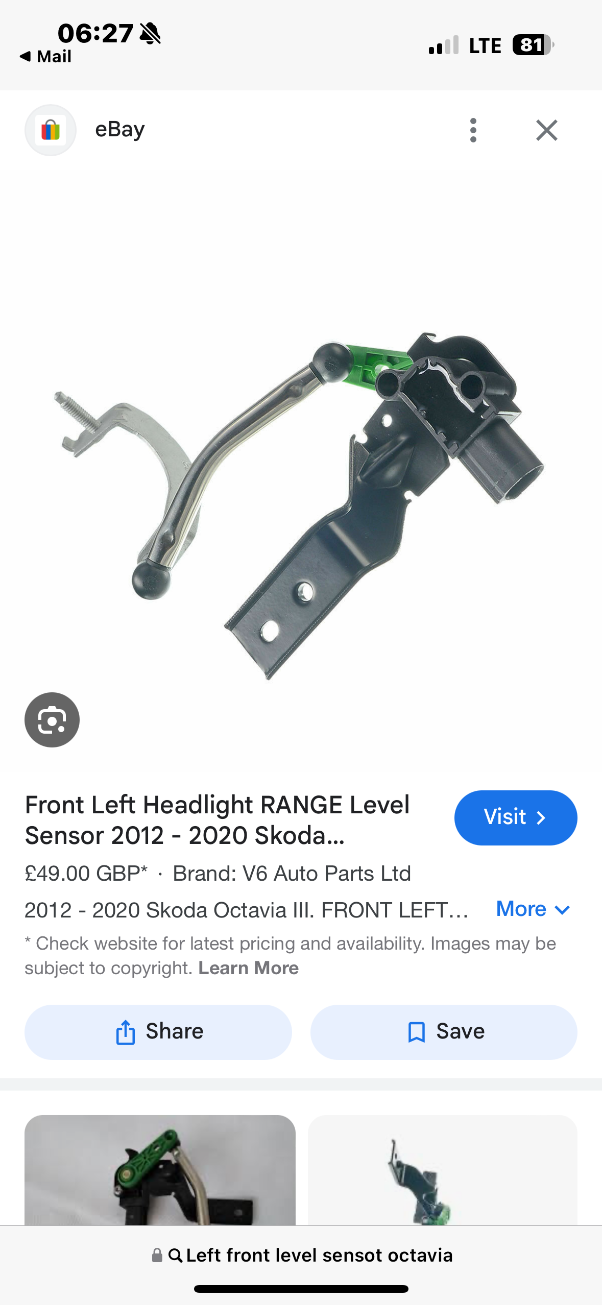 Problem lights - Skoda Octavia Mk3 (2013 - 2020) - BRISKODA