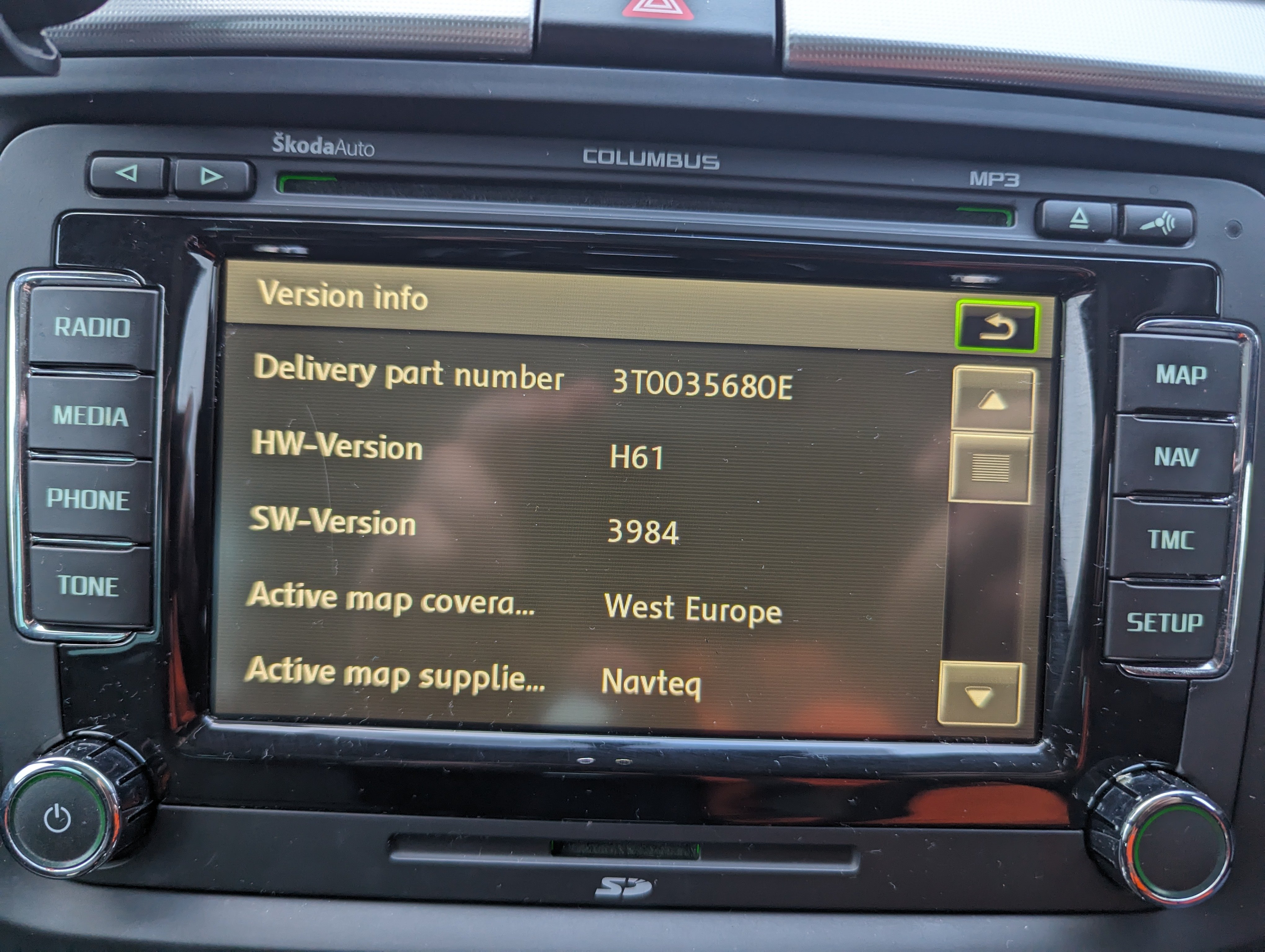 RNS510 Firmware Update - Skoda Superb Mk2 (2008-2015) - BRISKODA