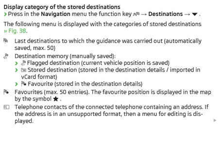 Sat Nav destination loss - Škoda Kamiq - BRISKODA