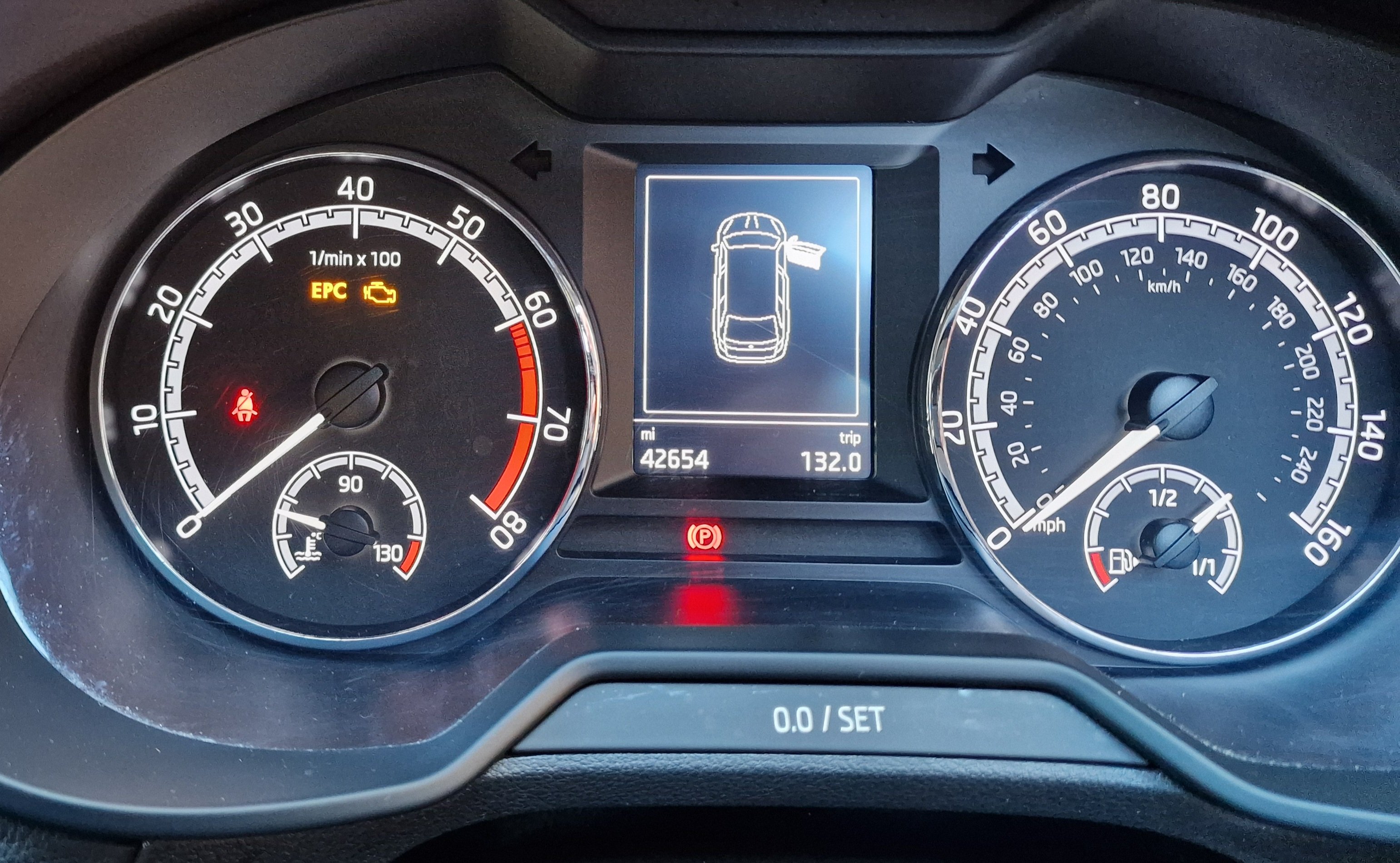 Start up Dashboard - Skoda Octavia Mk3 (2013 - 2020) - BRISKODA