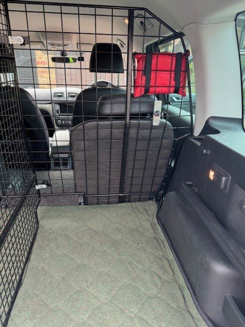 NOW SOLD - Skoda Yeti Custom Boot Floor and Dog Guard / Tailgate Guard ...