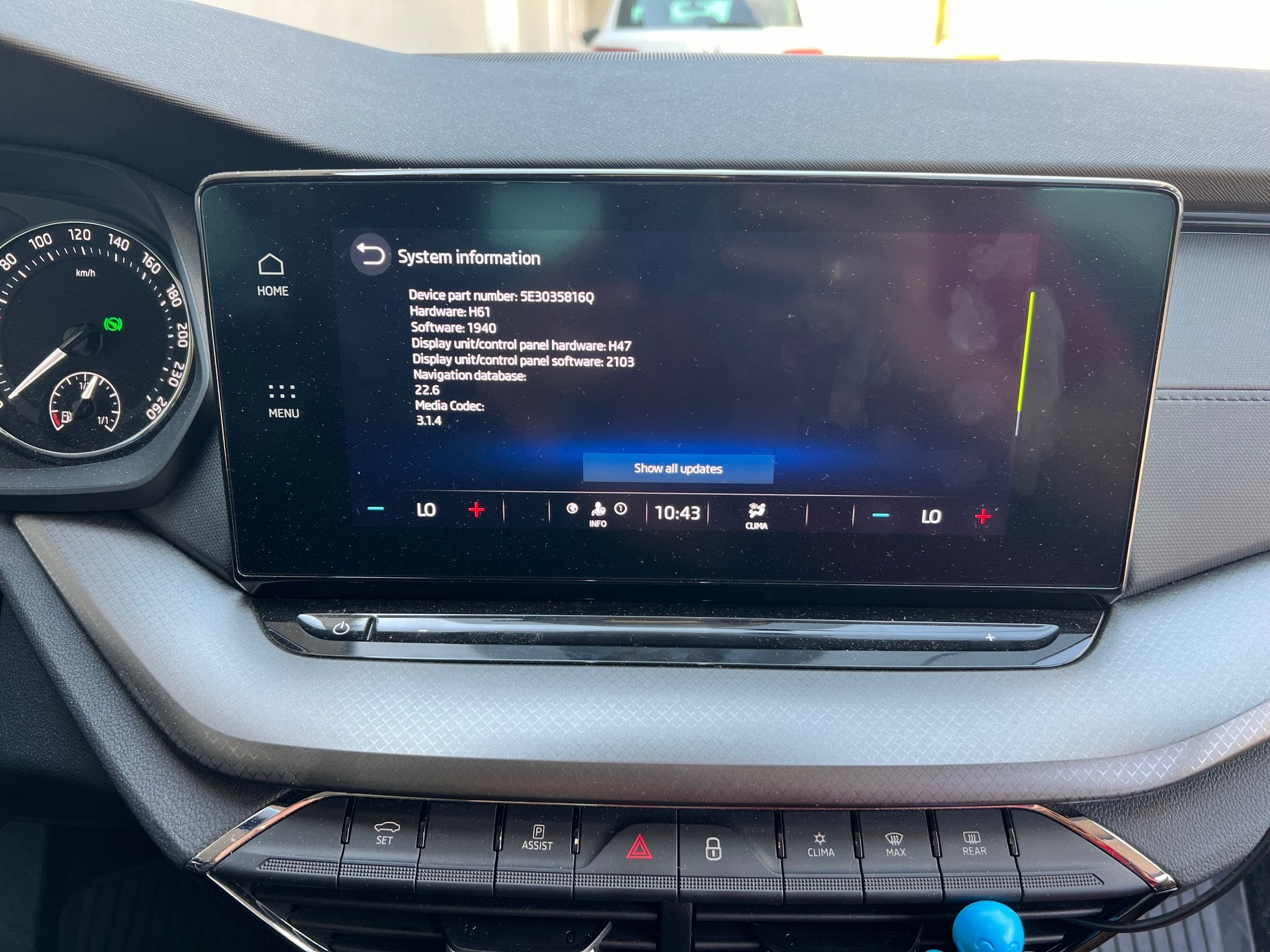 video play on infotainment - Skoda Octavia Mk4 (2020 > ) - BRISKODA