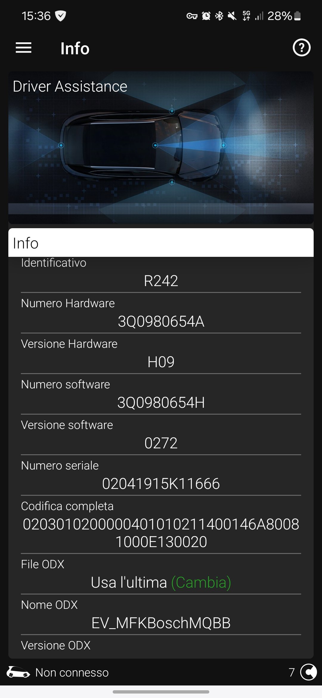 Lane assist camera - Skoda Superb Mk3 (2015 - 2023) - BRISKODA