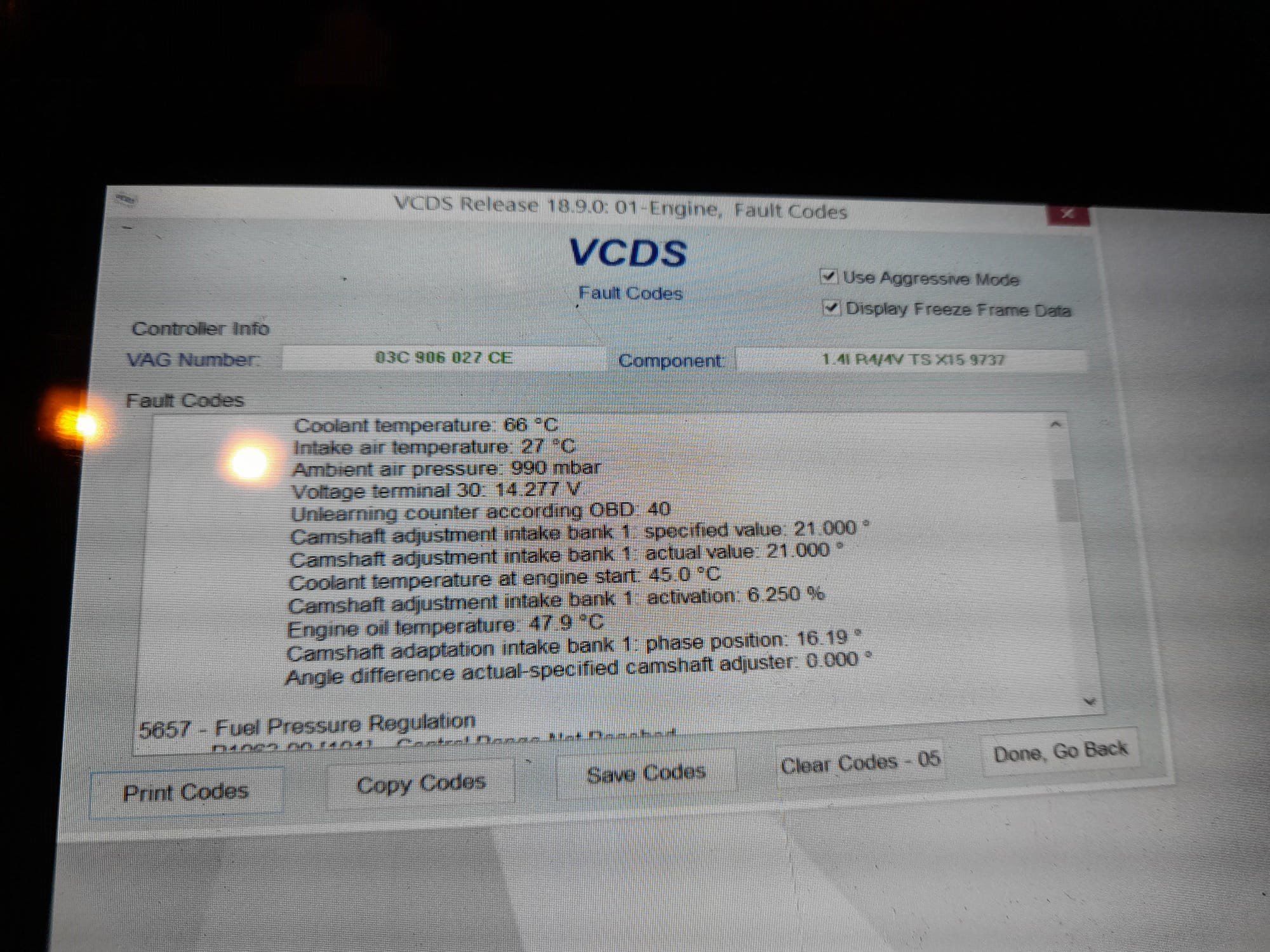 Numerous Error Codes - Skoda Fabia Mk2 (2007-2014) - BRISKODA