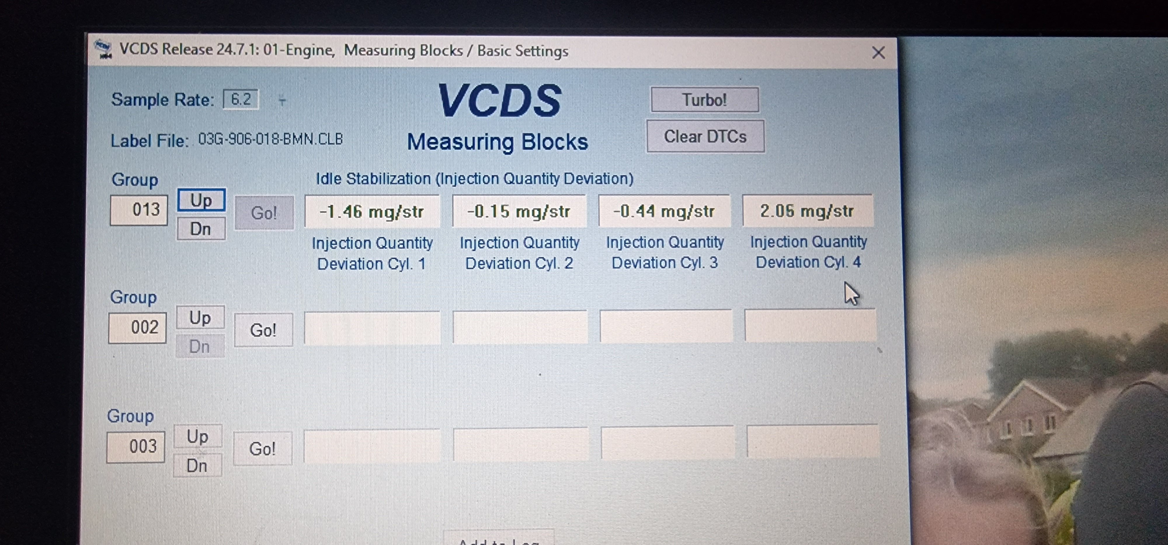 rough idle I need help - Diagnostics & VCDS - BRISKODA