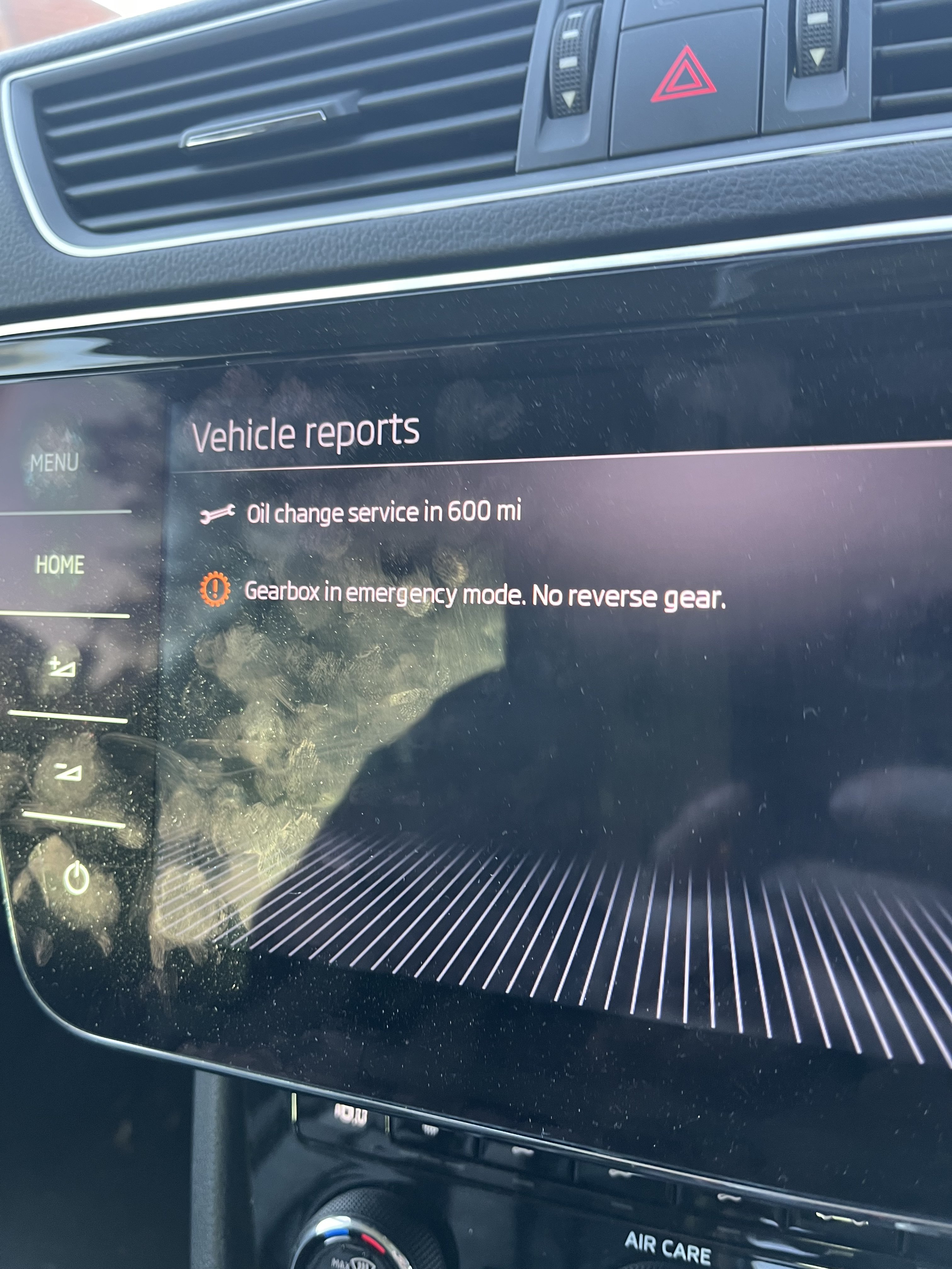 Gearbox in emergency mode - Skoda Superb Mk3 (2015 - 2023) - BRISKODA