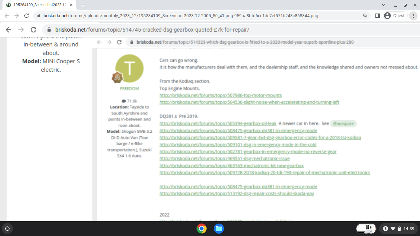 Gearbox in emergency mode - Skoda Superb Mk3 (2015 - 2023) - BRISKODA