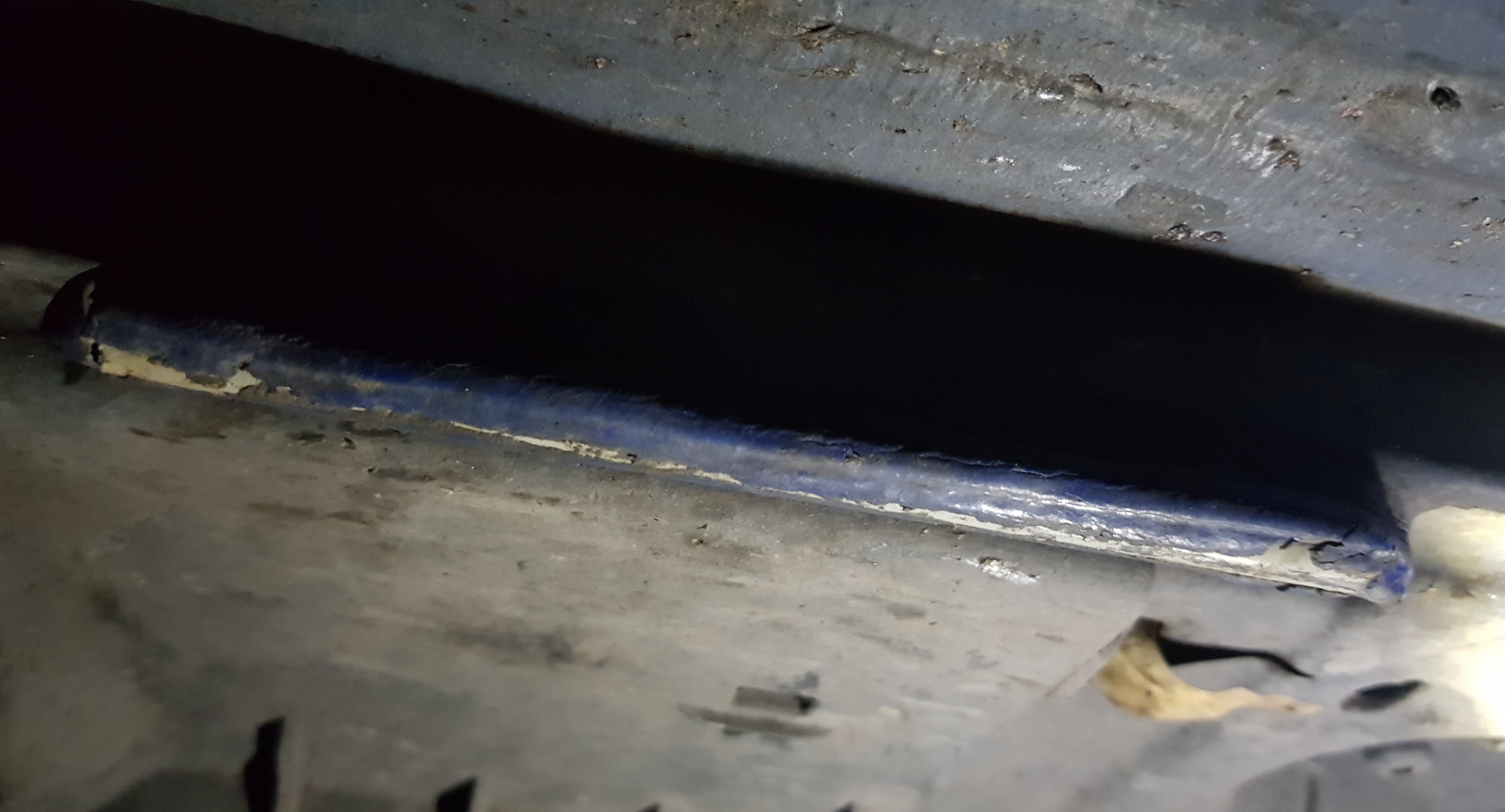 Treating damaged jacking point underseal - Skoda Octavia Mk3 (2013 ...