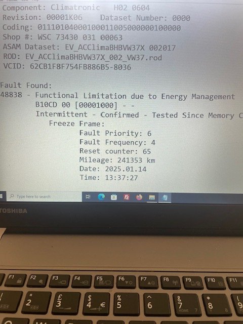 Any help with a couple of VCDS codes please? Thanks - Skoda Octavia Mk3 (2013 - 2020) - BRISKODA