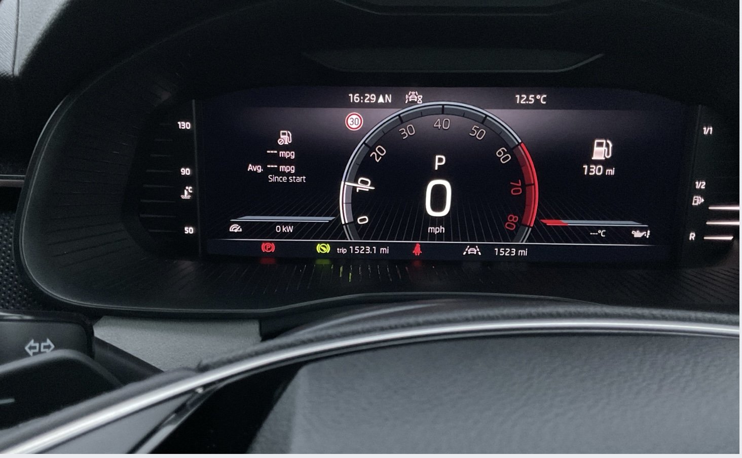 Setting the Virtual Cockpit - Škoda Kamiq - BRISKODA