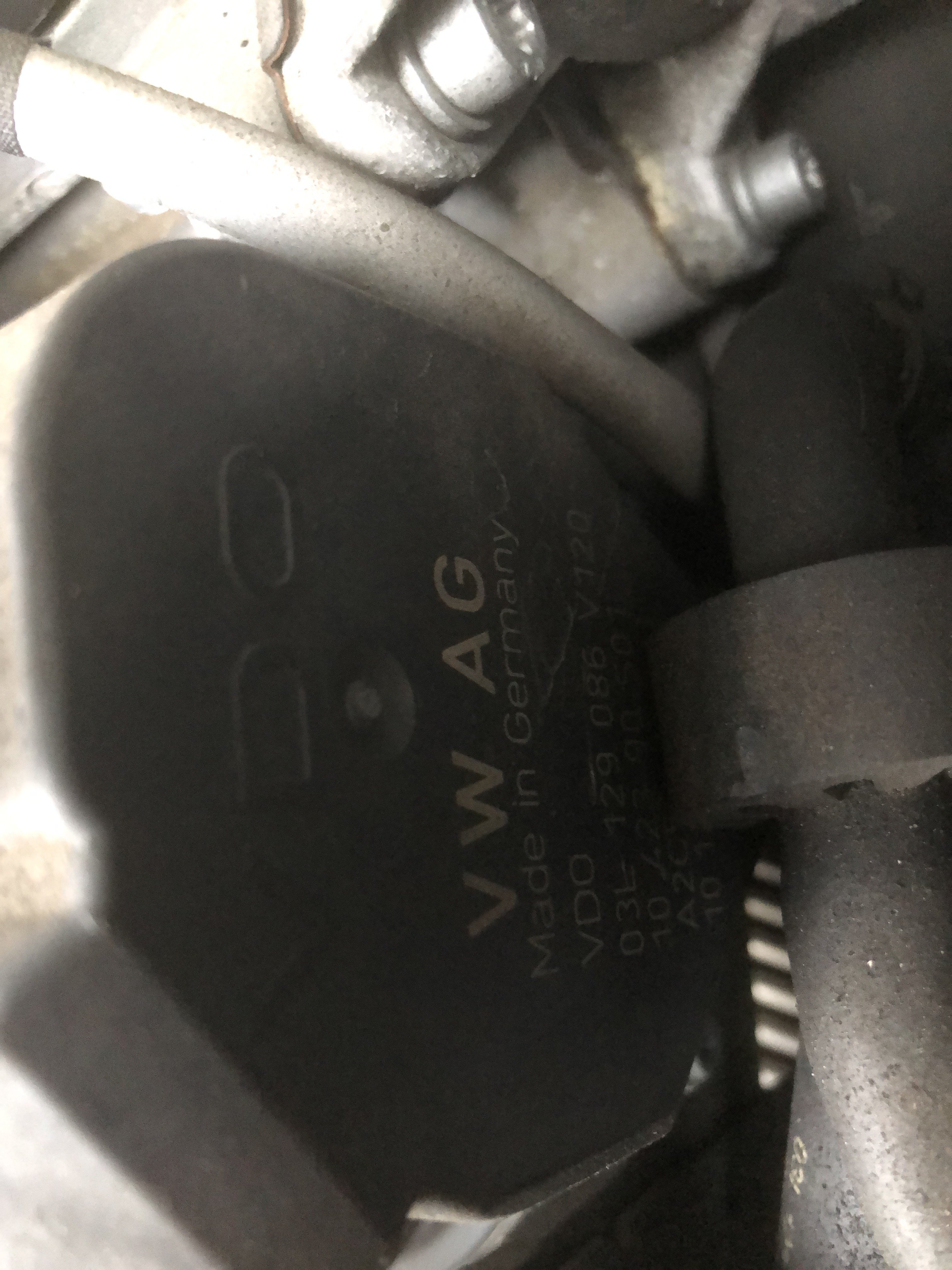 Error code P2015 "sensor for intake manifold flap position" fixed with ...