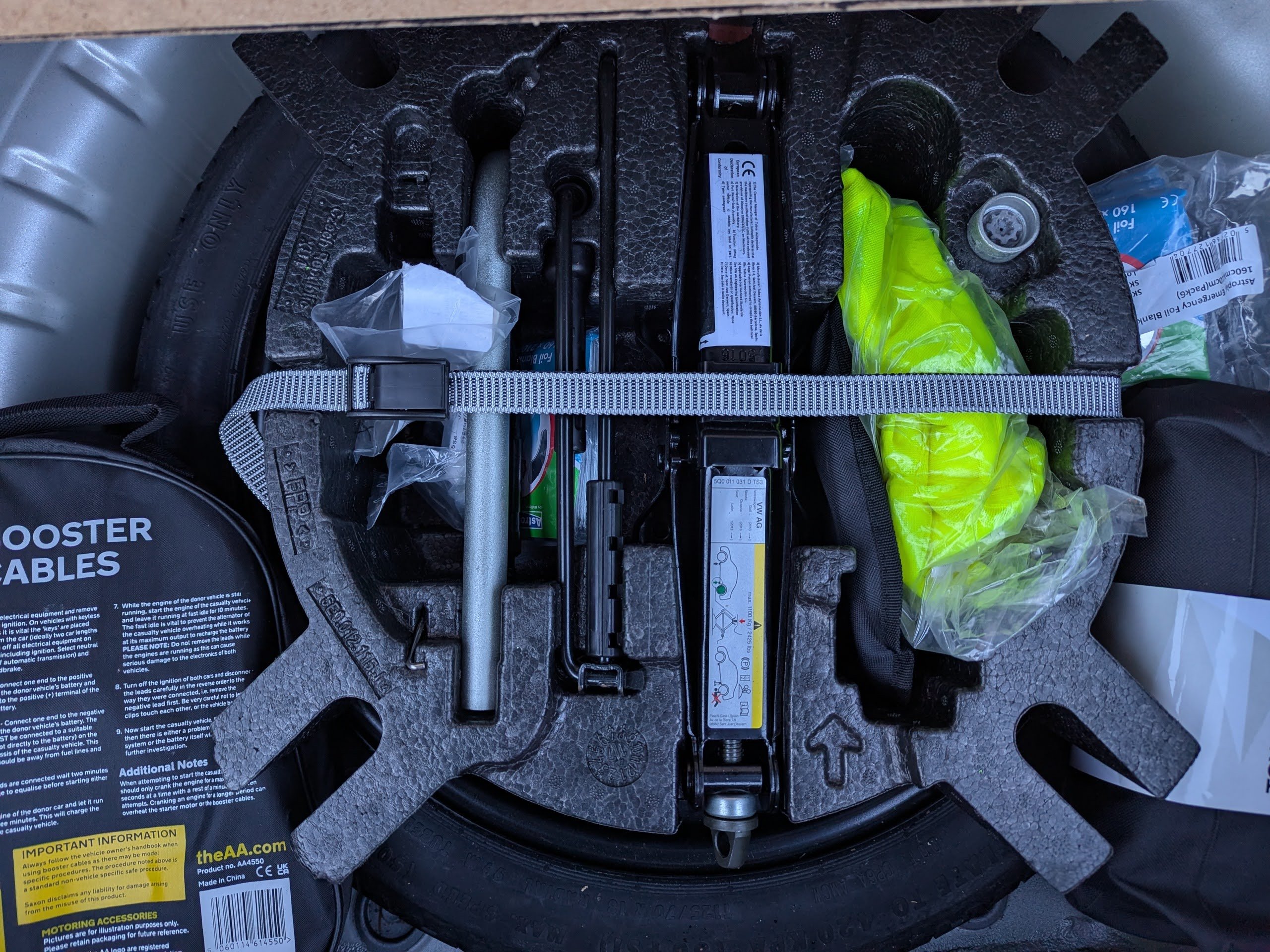 Spce Saver wheel + toolkit - Skoda Octavia Mk3 (2013 - 2020) - BRISKODA