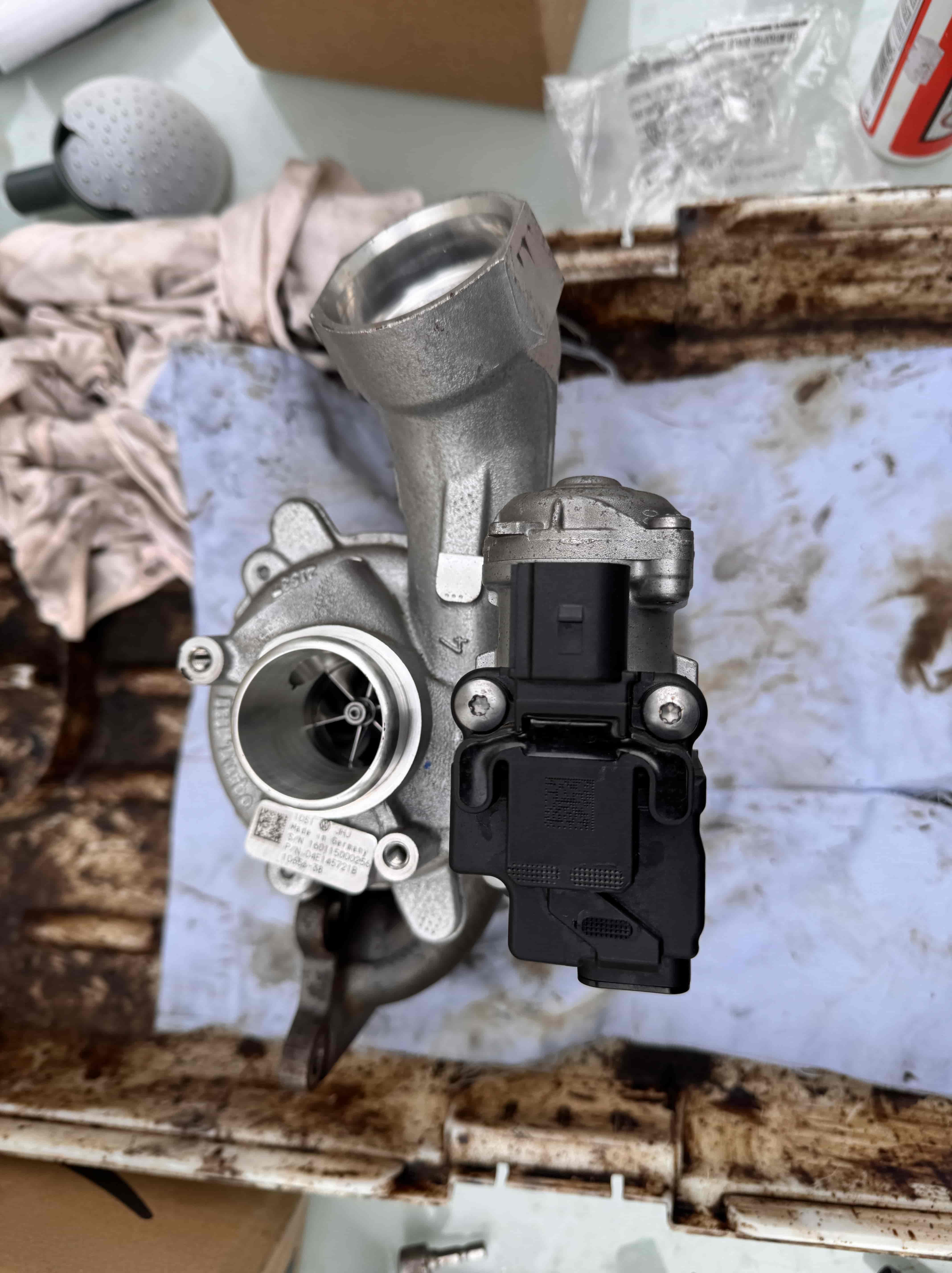 MK3+ EA211 1.2TSI Turbo Core Replacement / Turbo Refurbishment - Skoda ...
