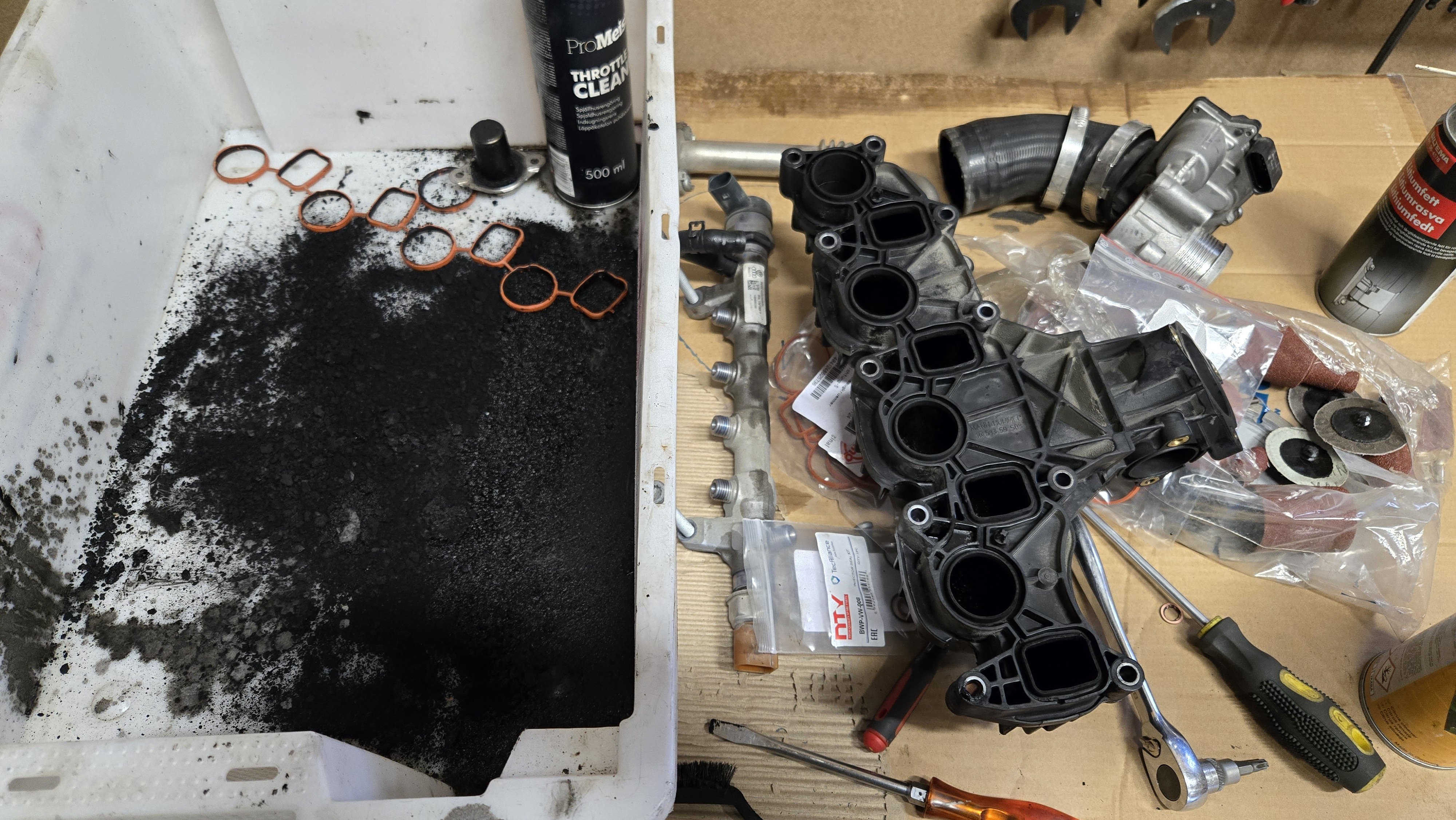 EGR problems - valve or sensor? Fault P046C00 + P040700 - Skoda Fabia ...