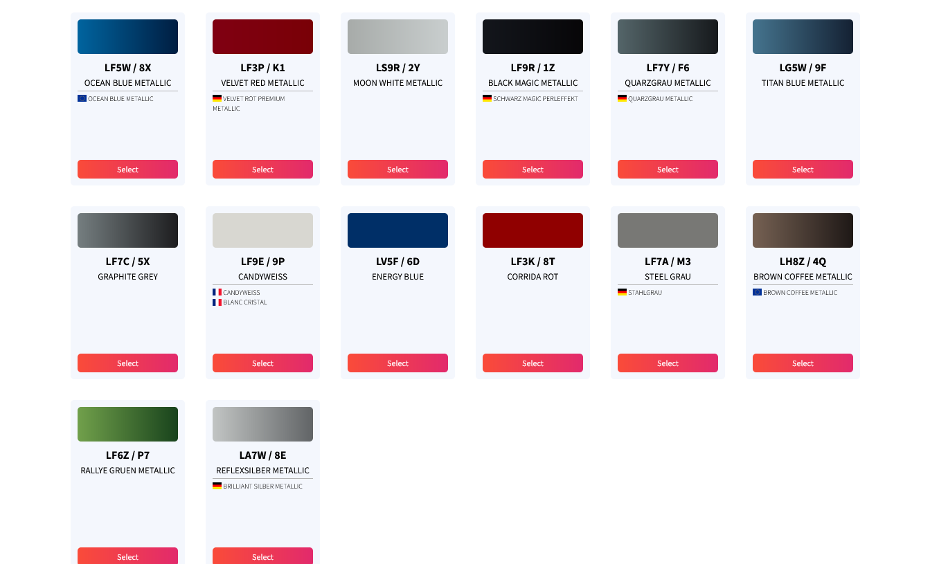 Paint Code - Škoda Kamiq - BRISKODA