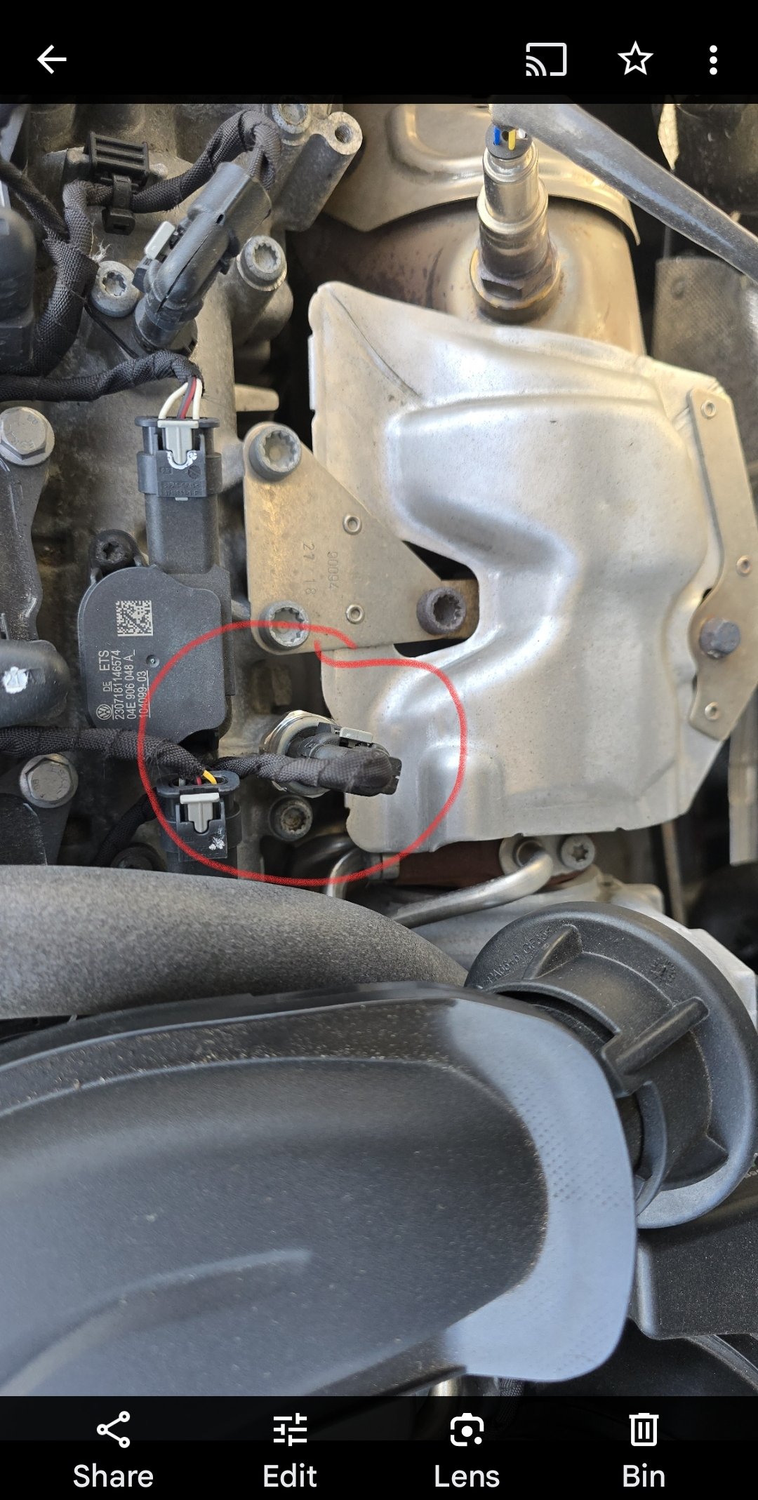 P0471 code, 1.5 tsi petrol - Skoda Superb Mk3 (2015 - 2023) - BRISKODA