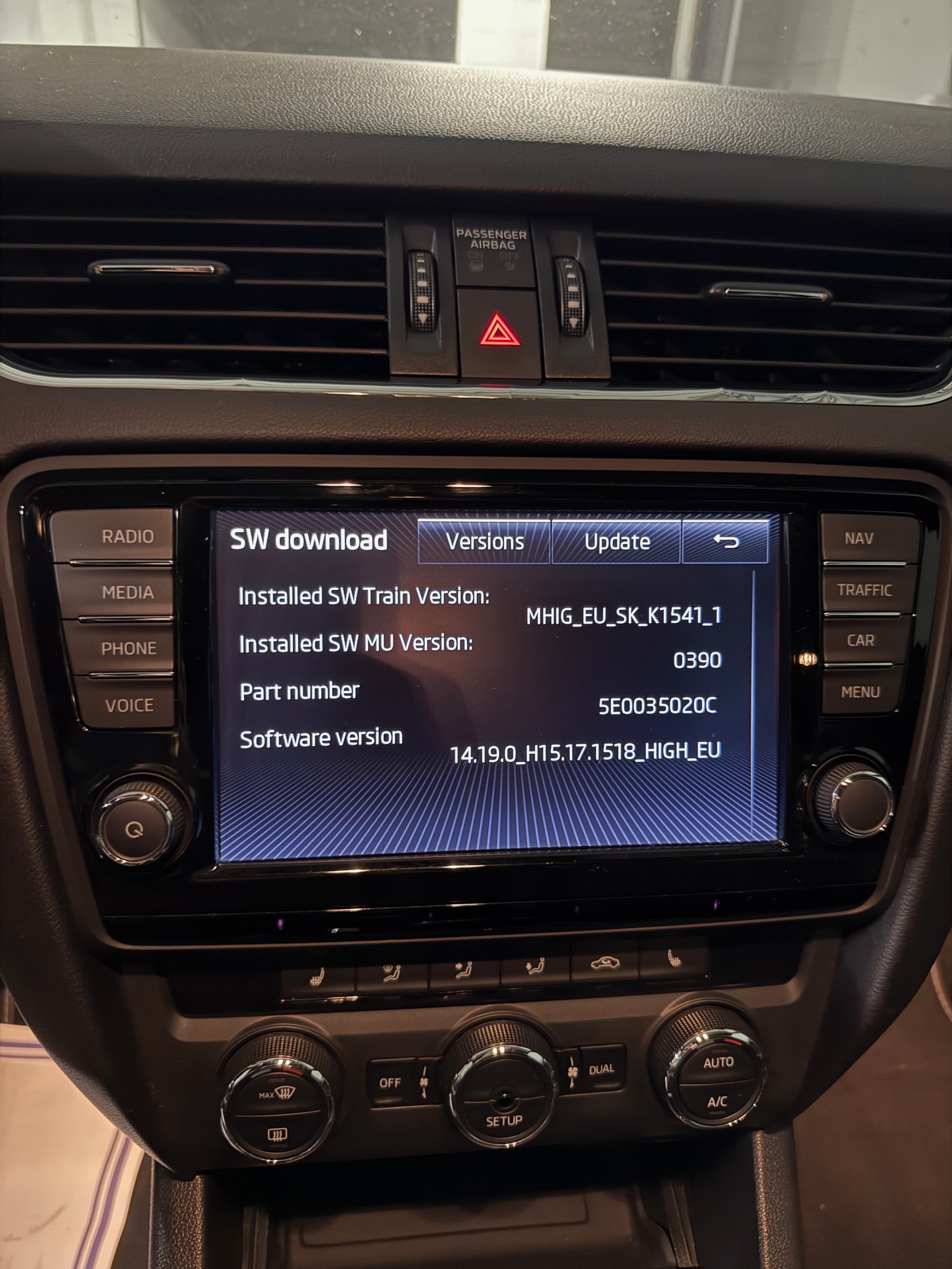 Columbus MIB software update and maps - Skoda Octavia Mk3 (2013 - 2020 ...