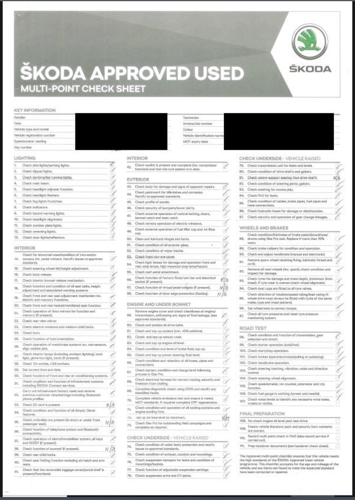 Skoda PR Code / Factory Option Decoder - Handy Topics & Guides - BRISKODA