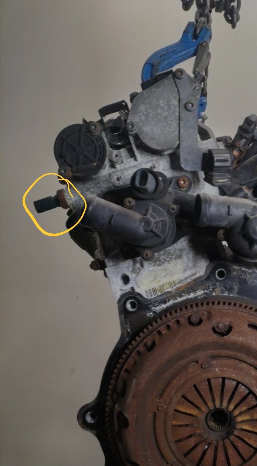 Charge pressure actuator Code P334B00 - Skoda Fabia Mk3 (2014-2021 ...